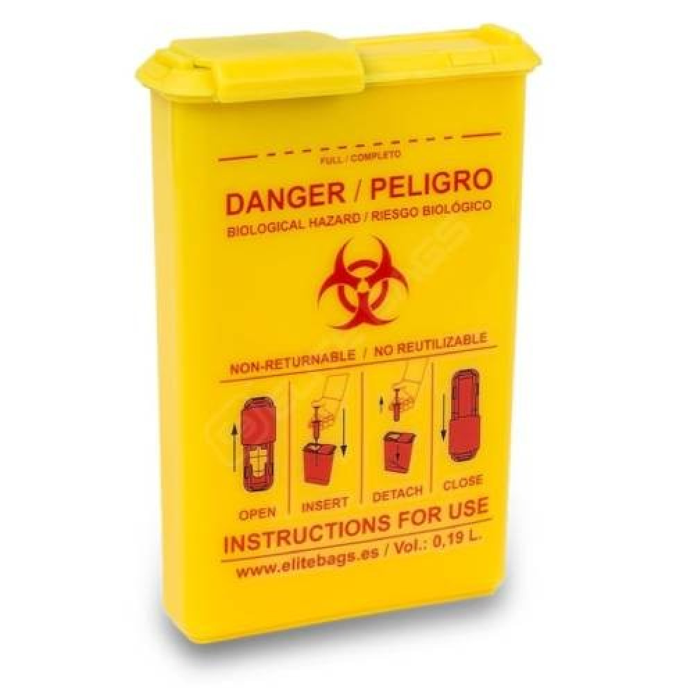 Sharps Container 0.19L EB09.001 | spama medical